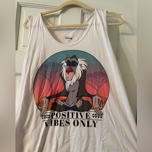 Tops | Lion King Rafiki Xl Tank Unisex | Poshmark